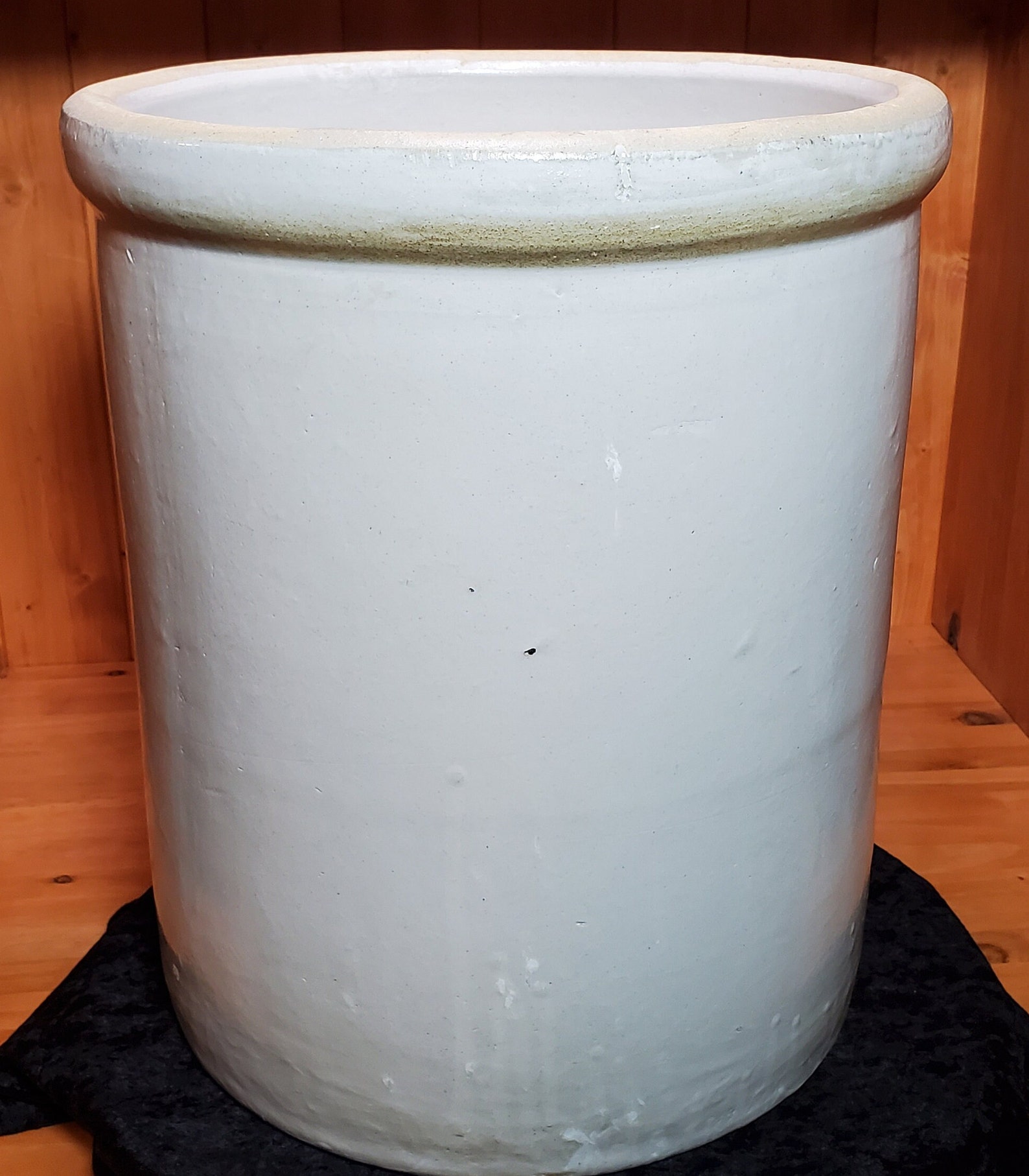 Blue Ribbon 6 Gallon Crock, Antique Buckeye Pottery Co. - Etsy