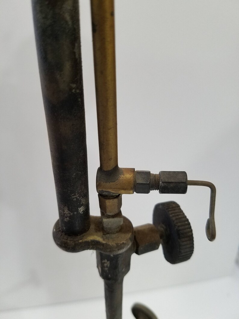 Vintage Gas Table Lamp Made by AGM American Gas Machine Albert Lea MN ...