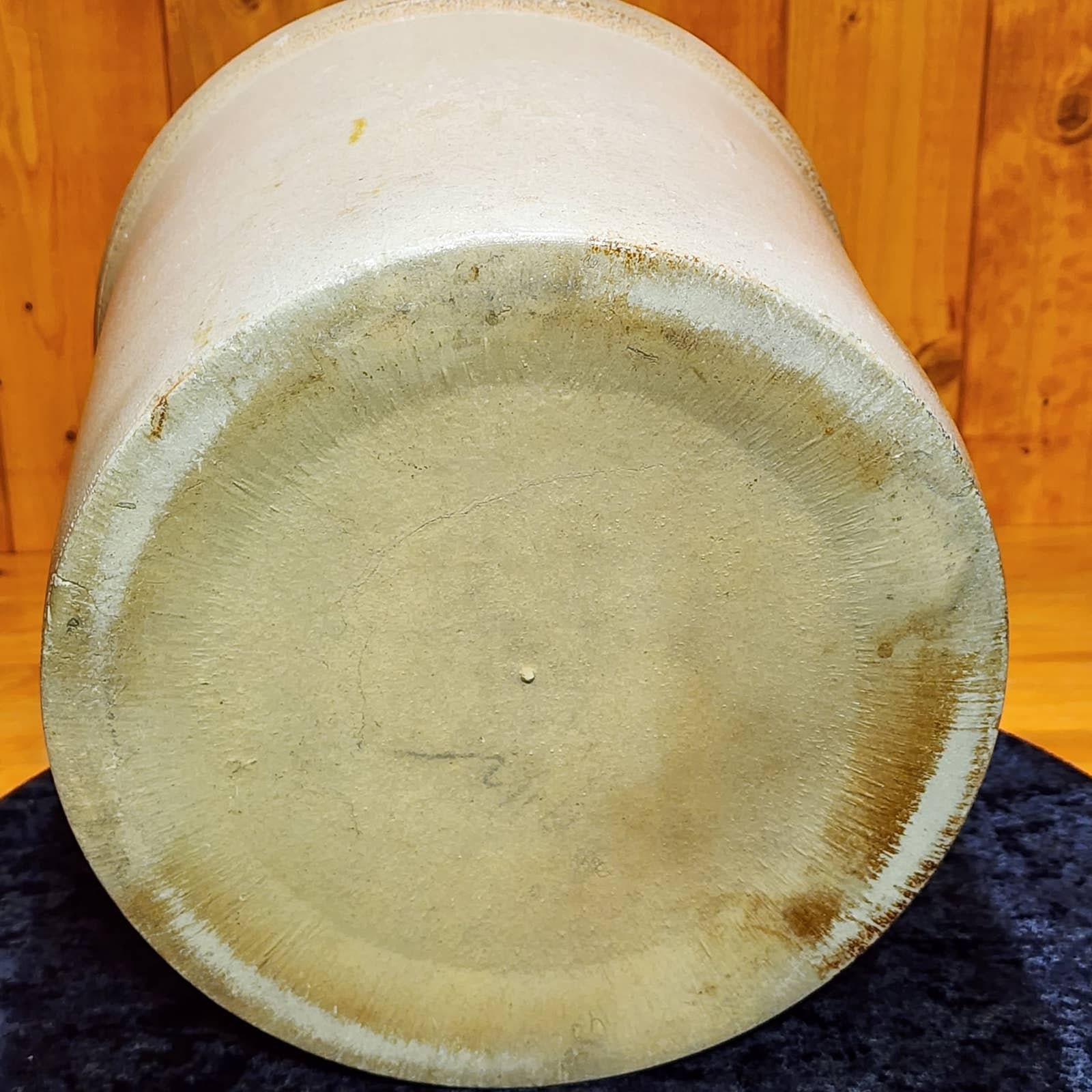 Stoneware 2 Gallon Crock Unmarked Farmhouse Decor Circa Late 1800s to ...