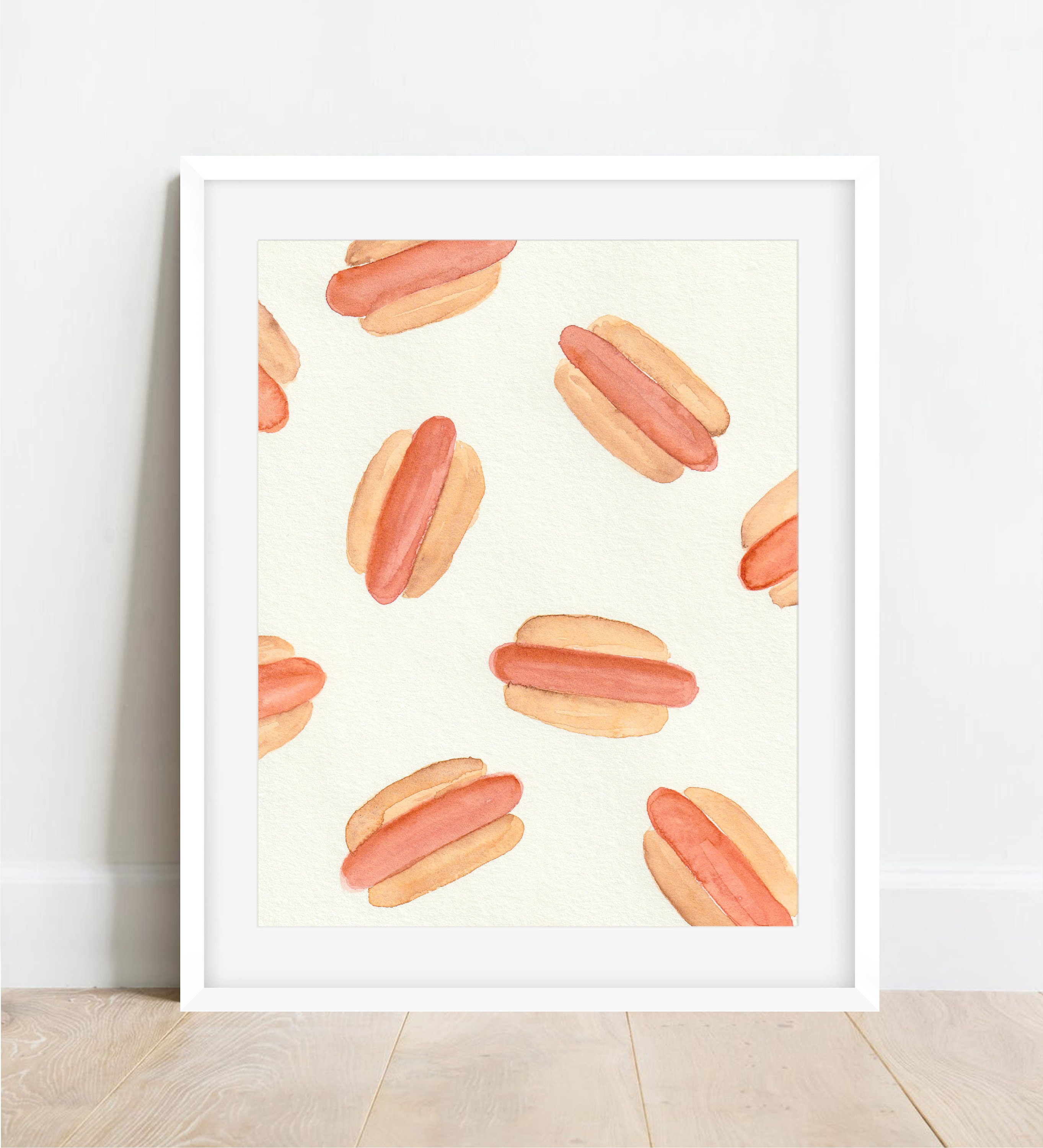 Hot Dog Print — Blue Ridge Brushes