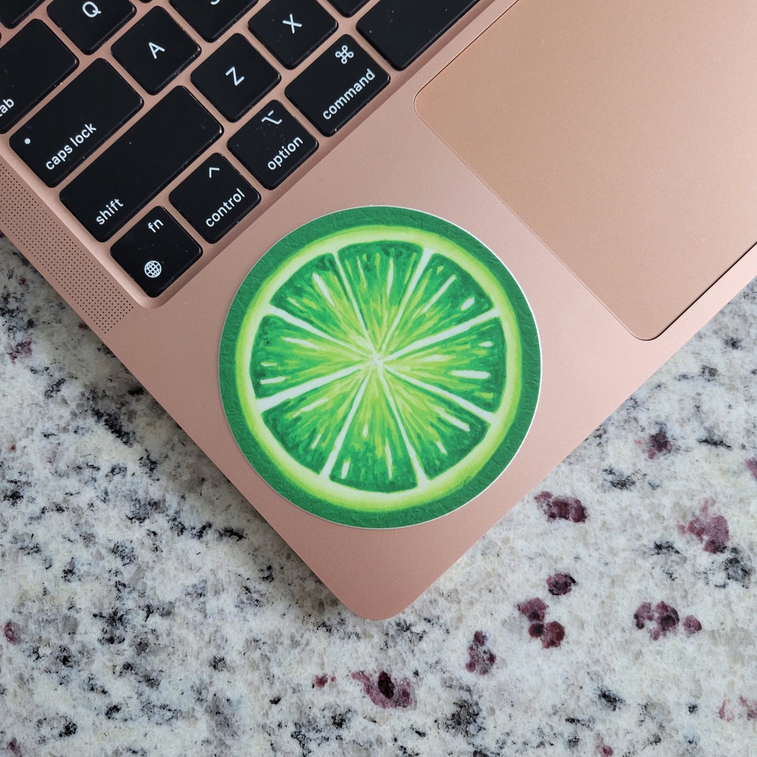 Lime Slice Sticker - Etsy