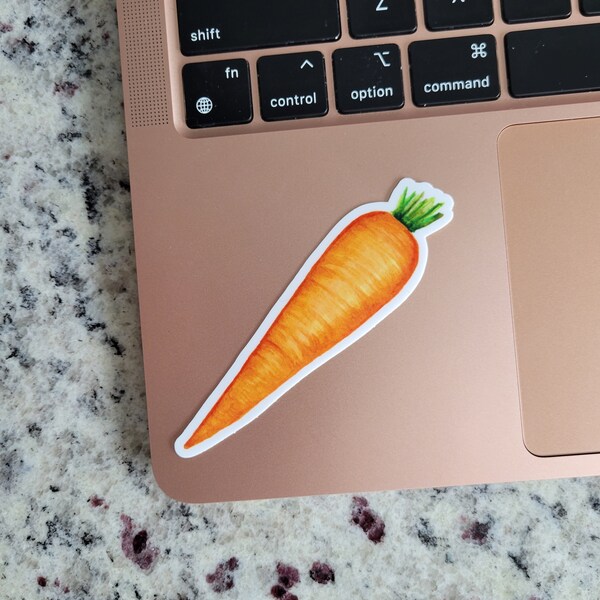 Carrot Sticker - Etsy