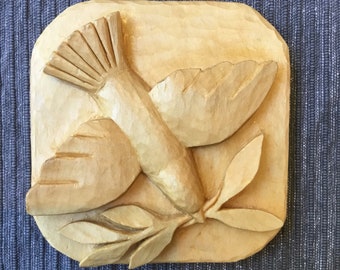 American Bald Eagle wood carving | Etsy