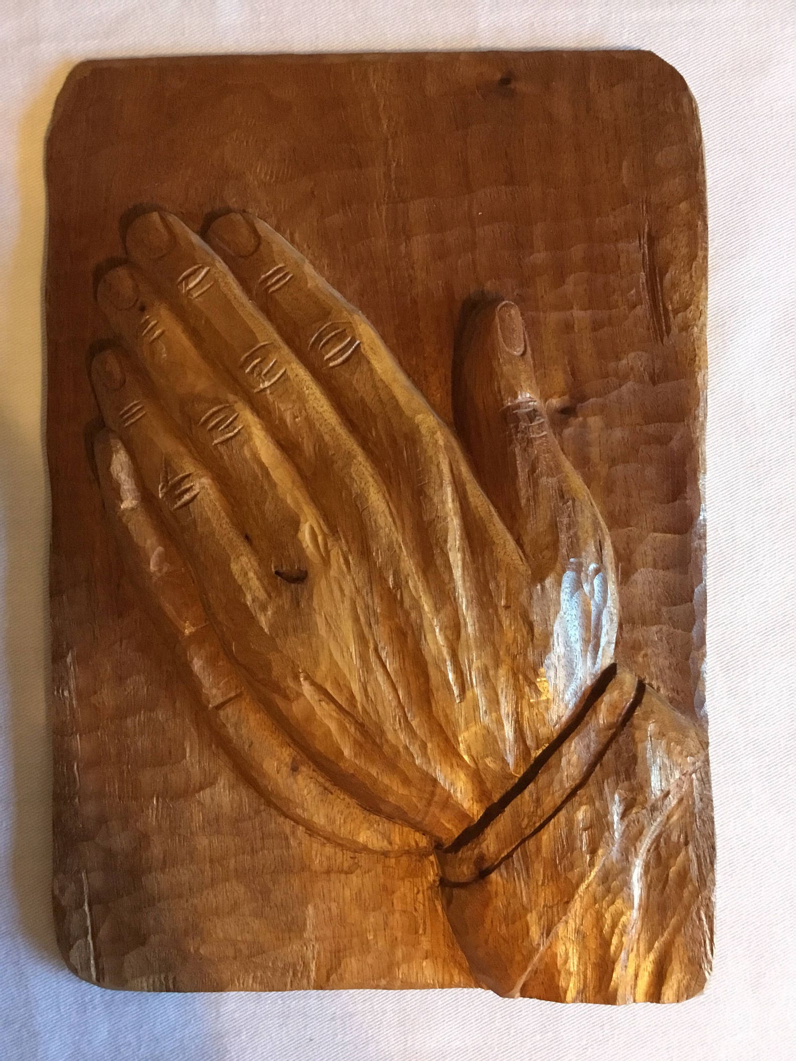 Praying Hands original relief carving - Etsy.de