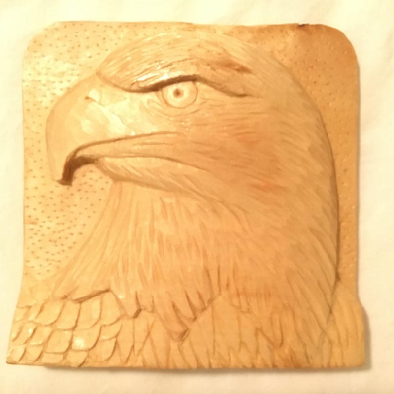 Eagle Wood Carving - Etsy
