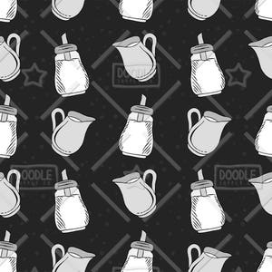 Coffee Digital Paper Pack, Seamless Pattern, Coffee Texture, Coffee ...