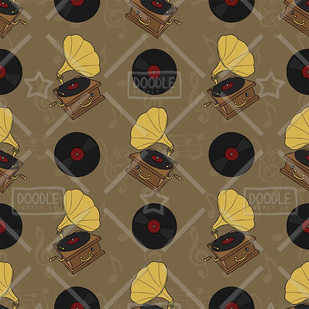 Classical Music Digital Paper Pack Seamless Pattern Musical | Etsy