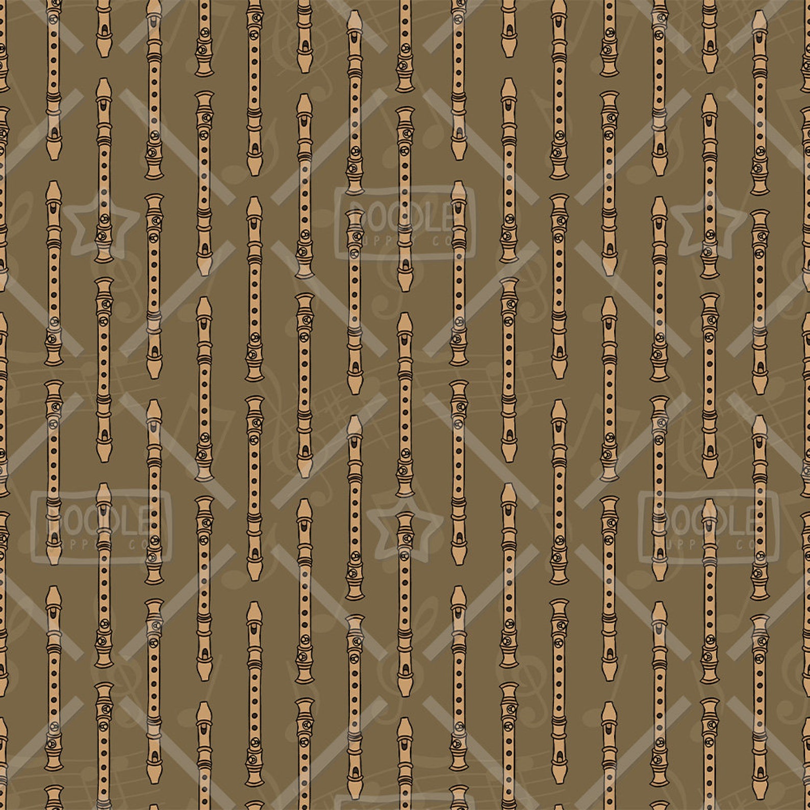 Classical Music Digital Paper Pack Seamless Pattern Musical | Etsy