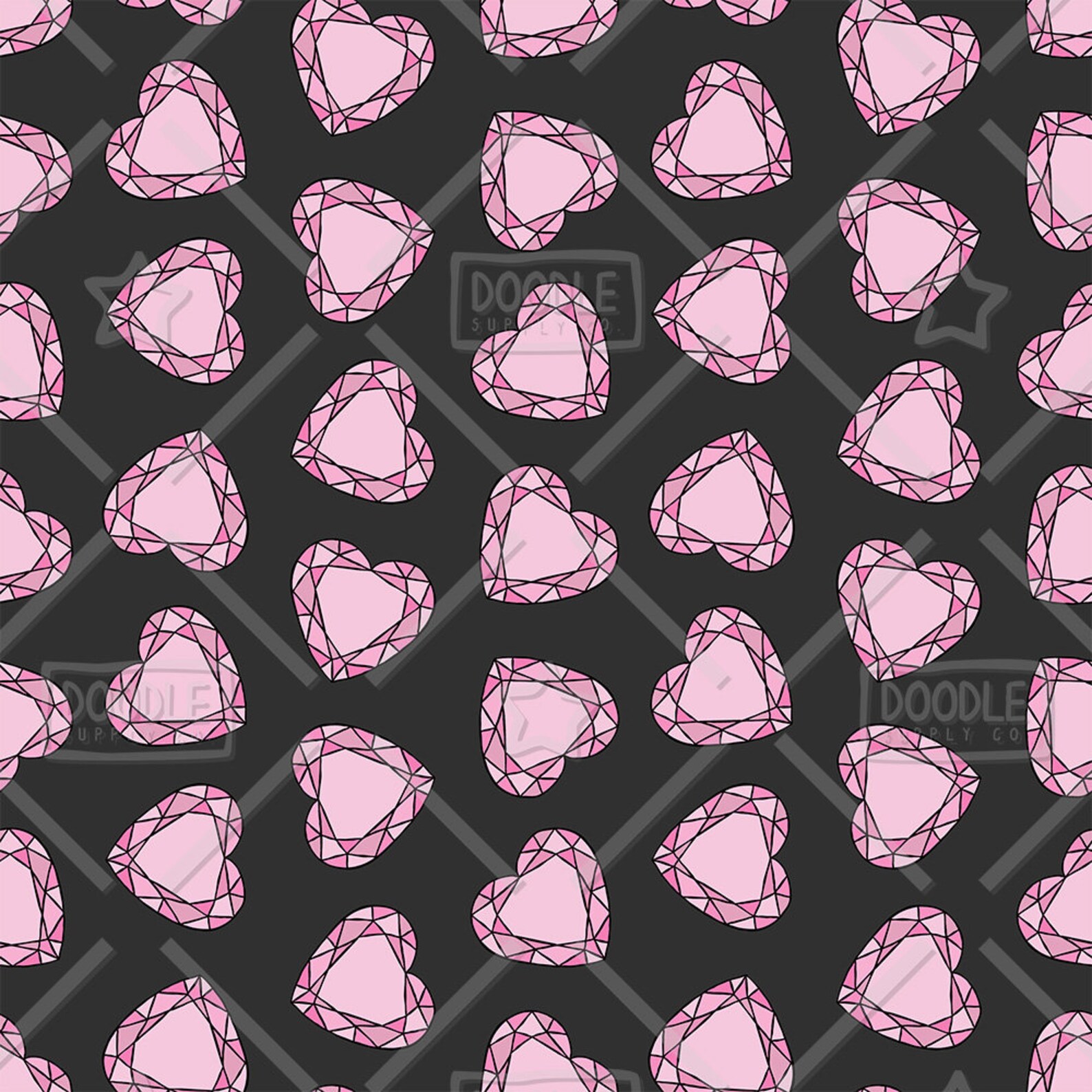 Girly Digital Paper Pack, Seamless Pattern, Girly Texture, Girl ...