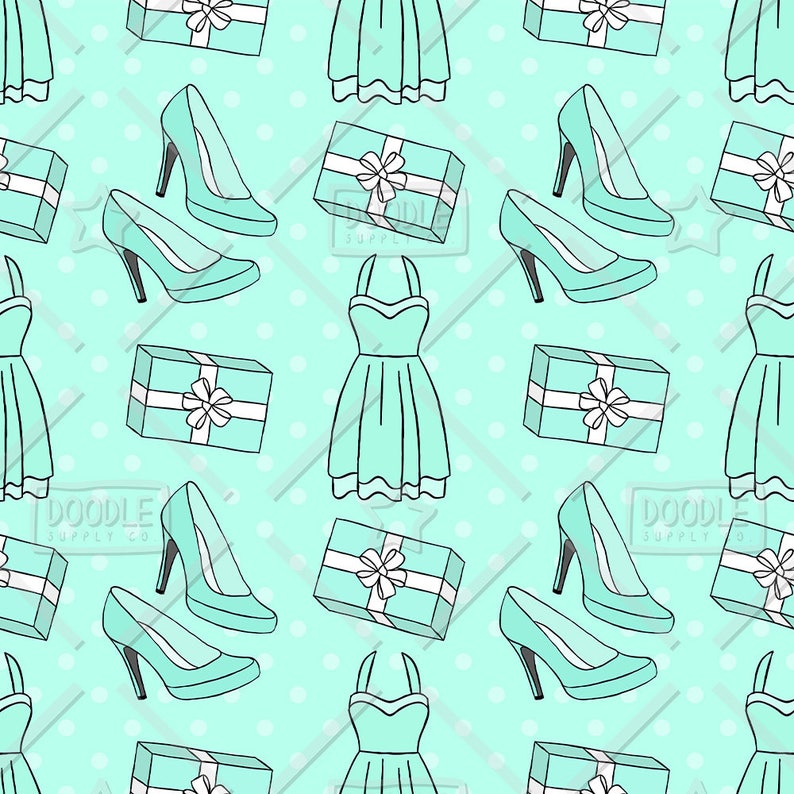 Girly Digital Paper Pack Seamless Pattern Girly Texture - Etsy