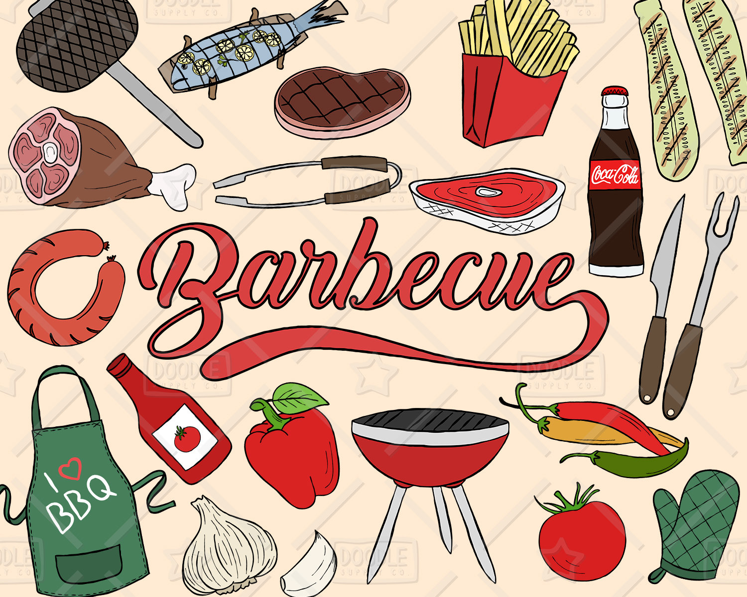 Company Bbq Clip Art