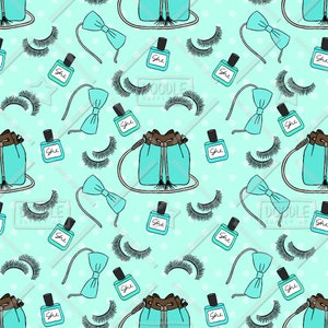 Girly Digital Paper Pack, Seamless Pattern, Girly Texture, Girl ...