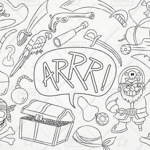 Doodle Fall Vector Pack, Autumn Clipart, Leaves Clipart, Chestnuts ...