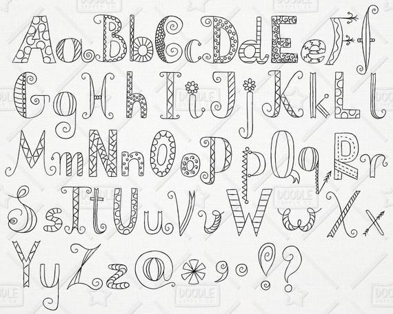 Cute Fonts A Z