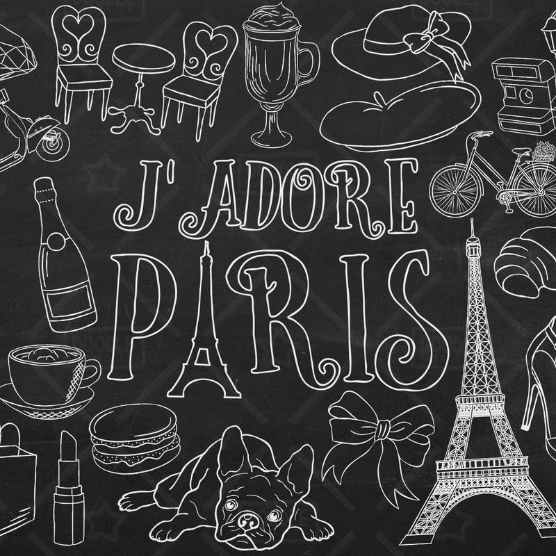 French Chalkboard - Etsy