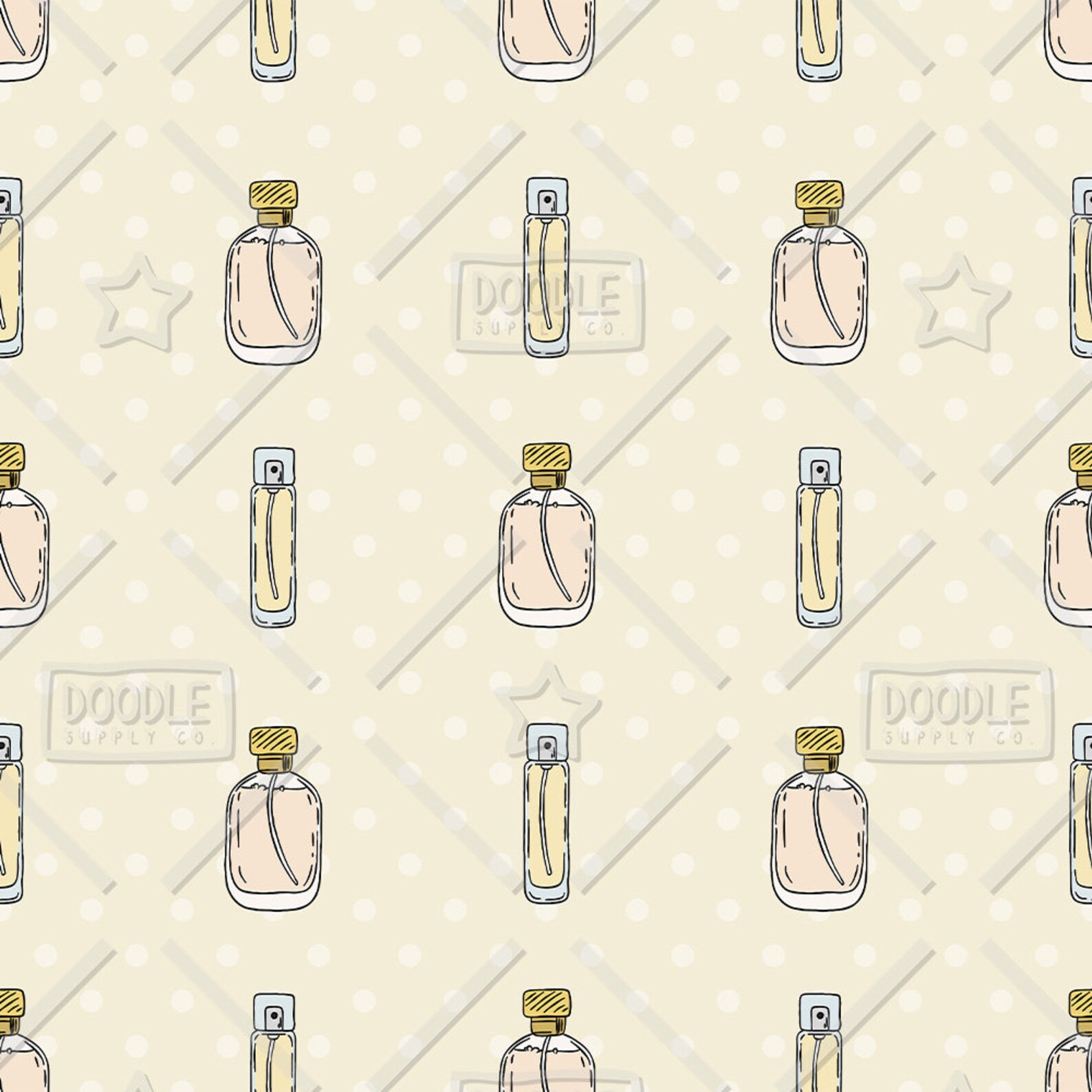 Girly Digital Paper Pack Seamless Pattern Girly Texture - Etsy