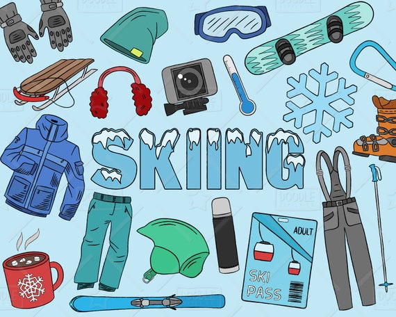 Snowboard Gear Clipart