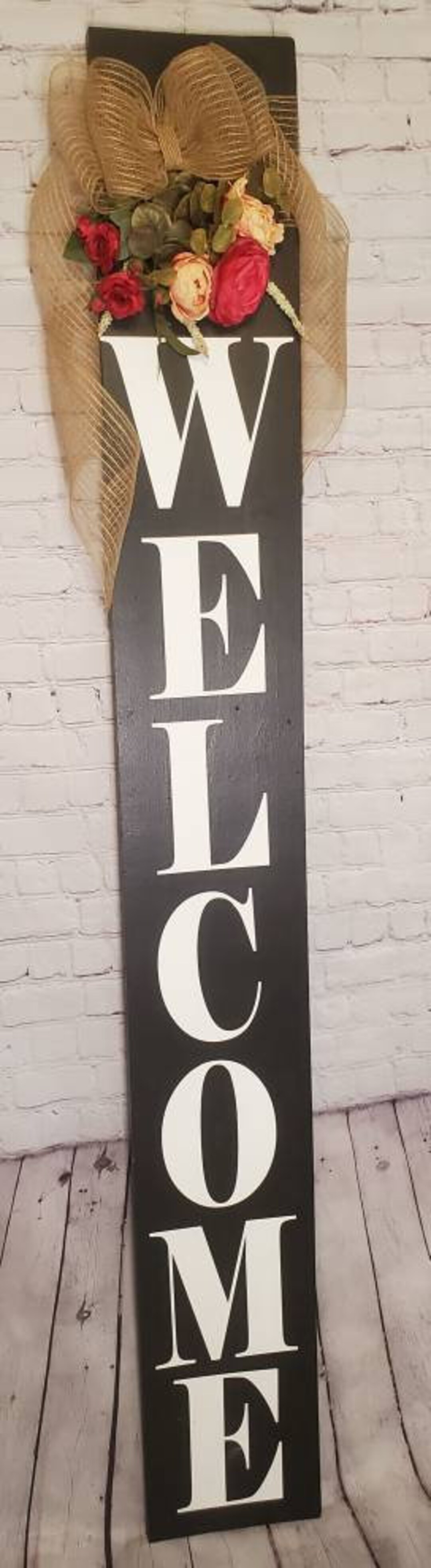 Welcome Sign Welcome Sign for Front Door Welcome Sign - Etsy