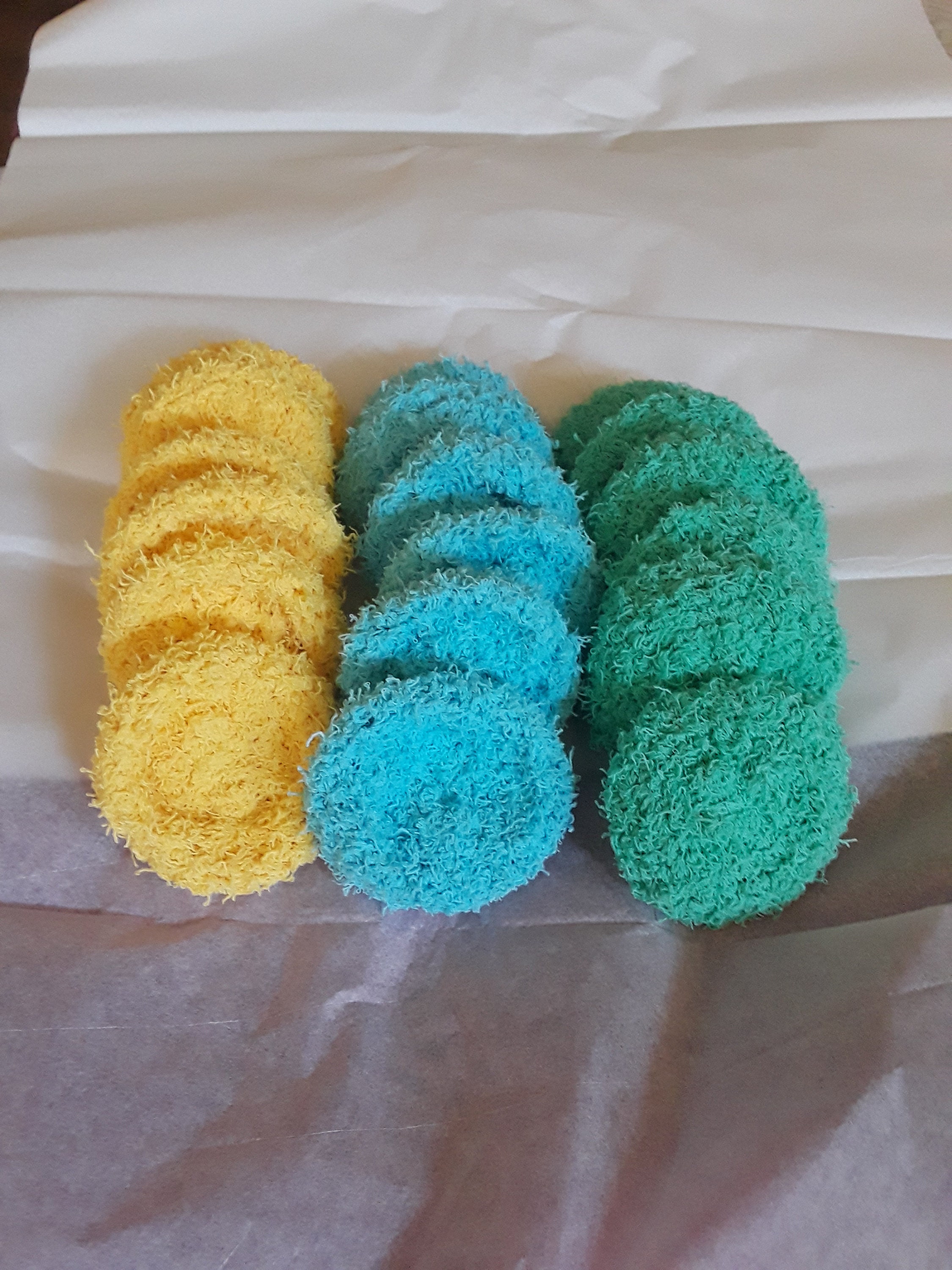 Colorful Dish Scrubby Set - Etsy