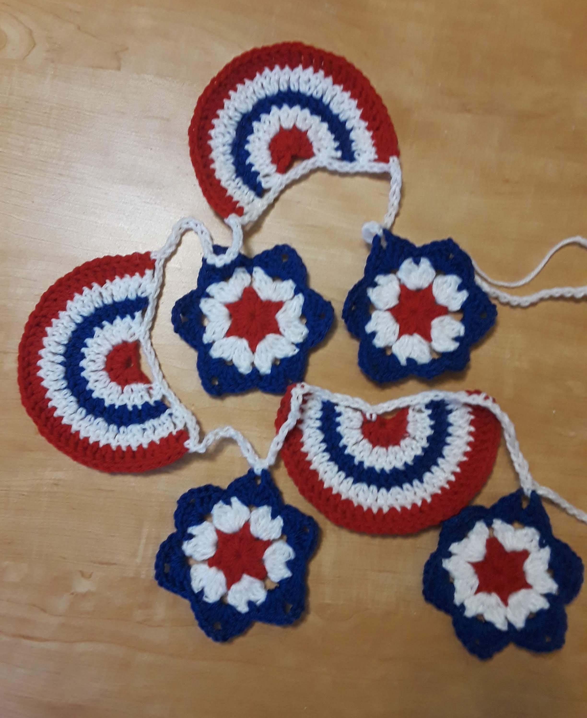 Americana-patriotic Bunting Decoration - Etsy