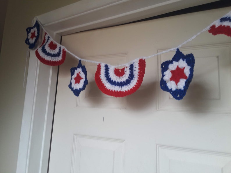 Americana-patriotic Bunting Decoration - Etsy