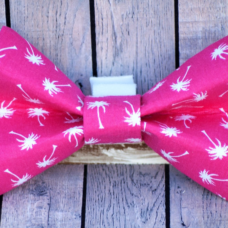 Palm Tree Bow Tie - Etsy