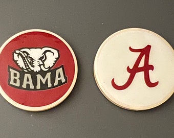 Alabama Car Coasters - Etsy