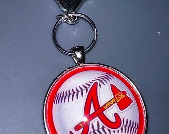 Atlanta Braves Keychain - Etsy