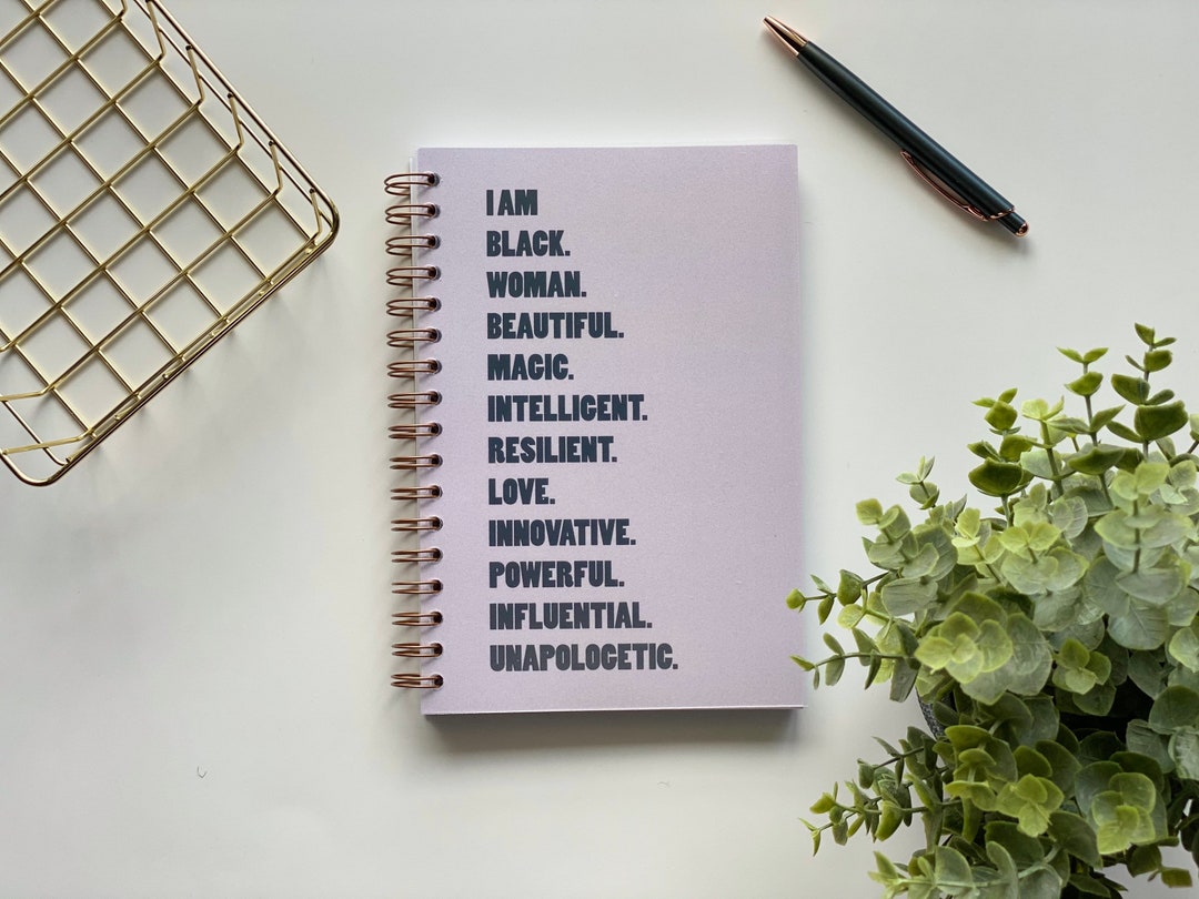 I Am Journal Identity Notebook Affirmation Journal 9 X 6 Notebook ...