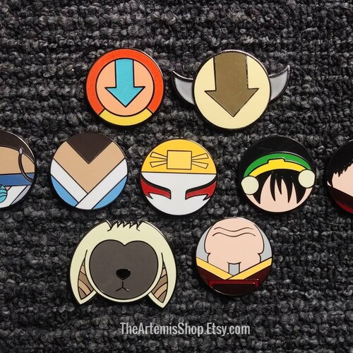 Soul-bending the Firelord Avatar the Last Airbender Enamel - Etsy