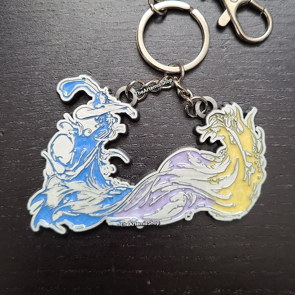 Yuna Final Fantasy Keychain - Etsy
