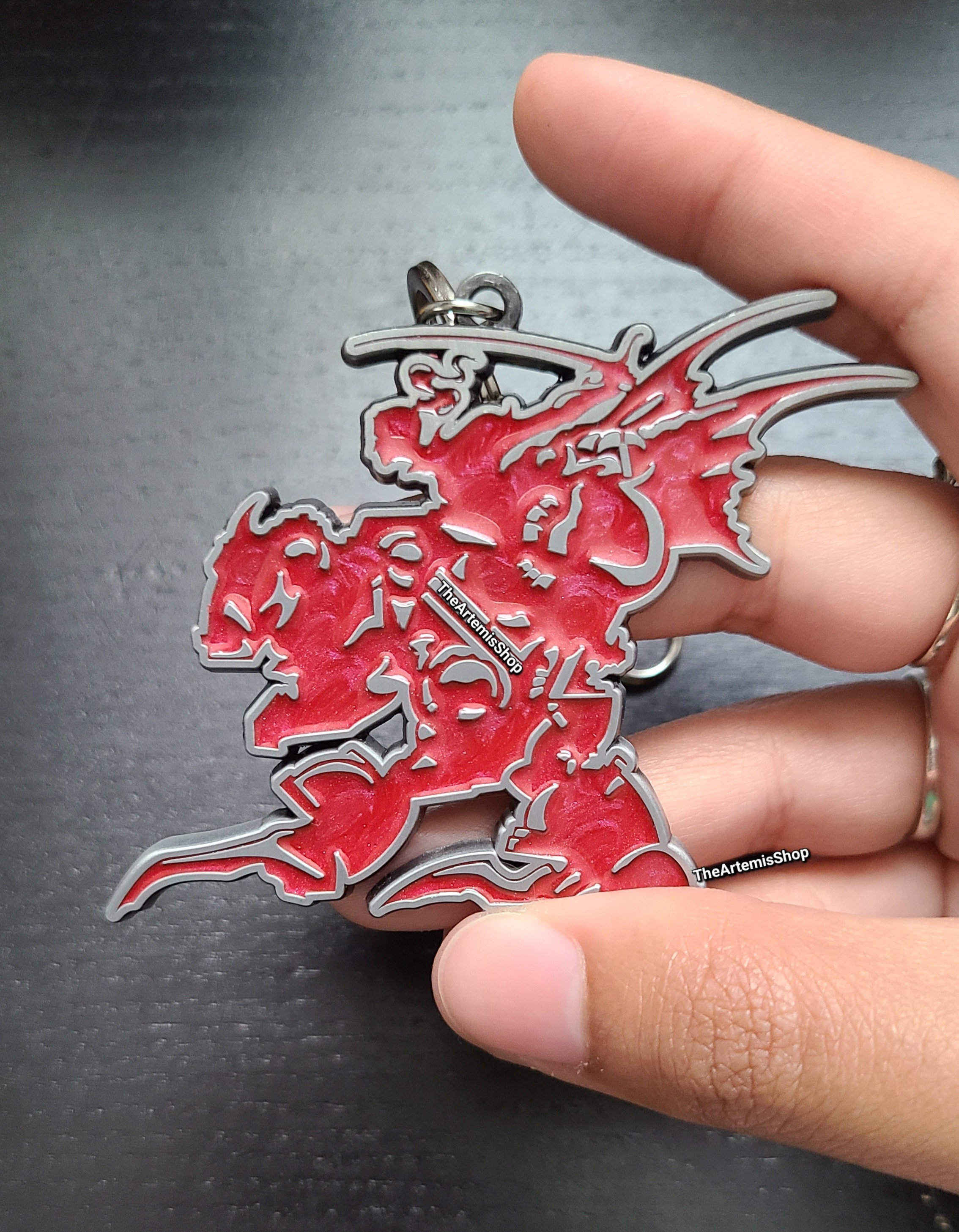 FINAL FANTASY Marbled Logo Keychains combo Packs FF 6 7 - Etsy