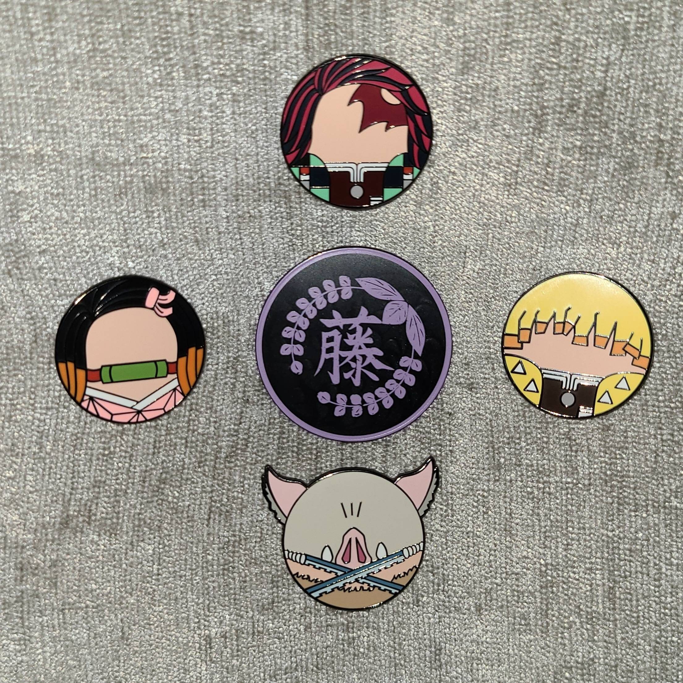 Taisho Secrets: Friends & Family Enamel Pins - Etsy