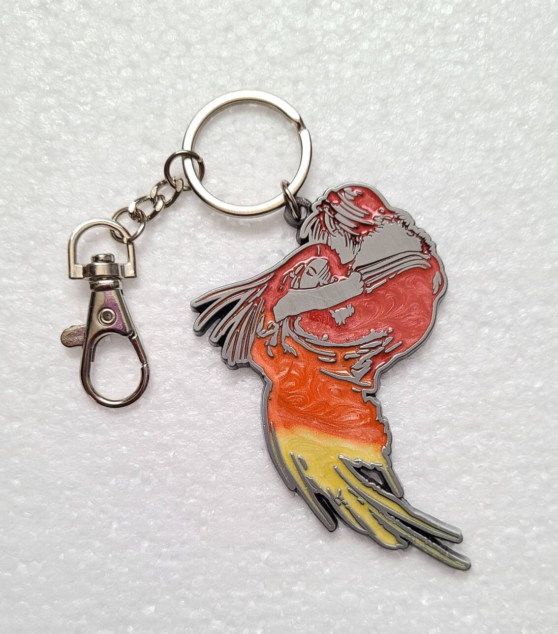 FINAL FANTASY VIII Marbled Pearl Keychain FF8 Logo - Etsy