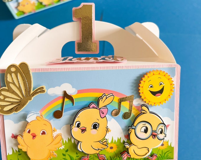 Canticos Gable Boxes | Canticos 1st Birthday | Canticos Fiesta Theme ...