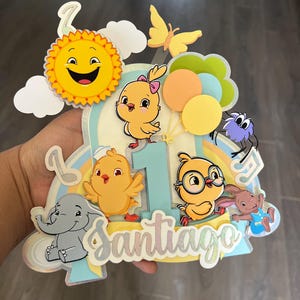 Canticos Cake Topper / Canticos Birthday / Canticos 1st Birthday ...