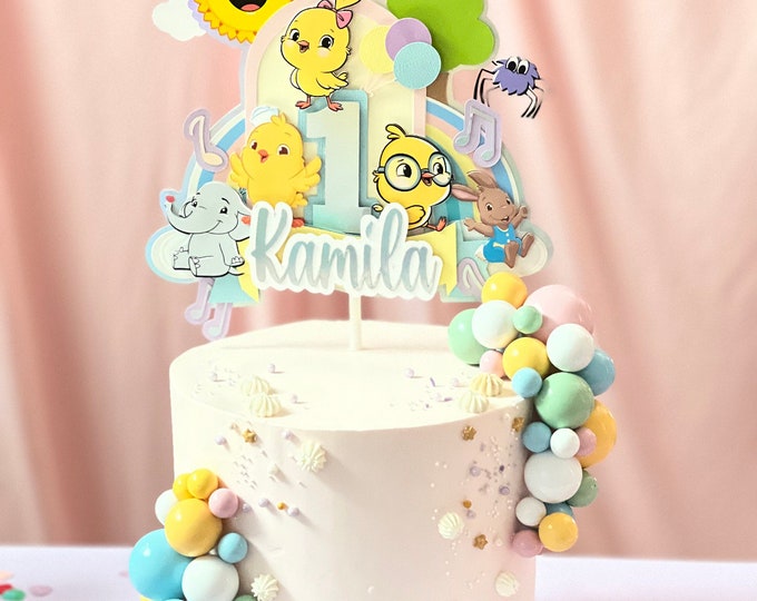 Canticos Cake Topper / Canticos Birthday / Canticos 1st Birthday ...