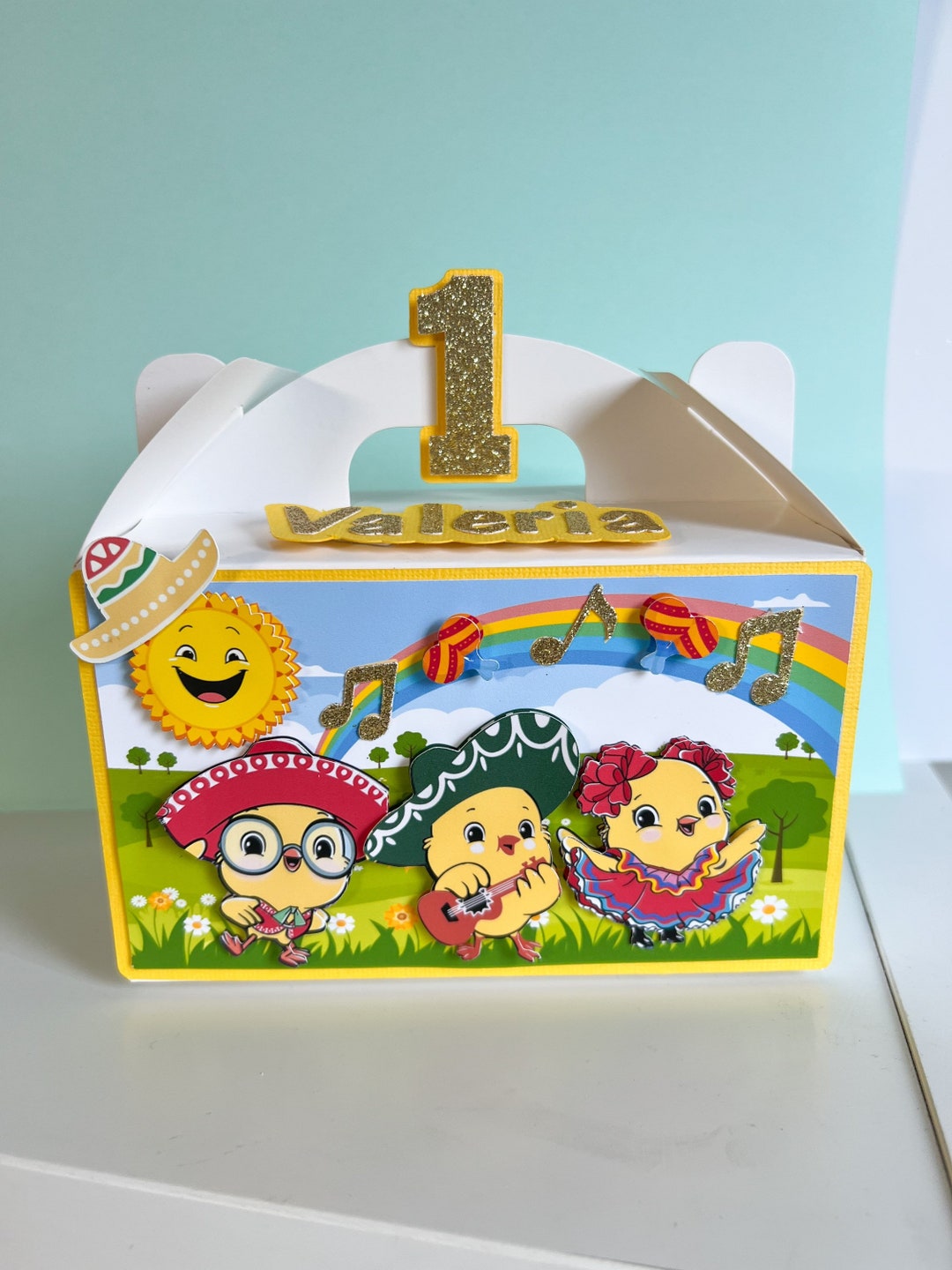 Canticos Gable Boxes | Canticos 1st Birthday | Canticos Fiesta Theme ...