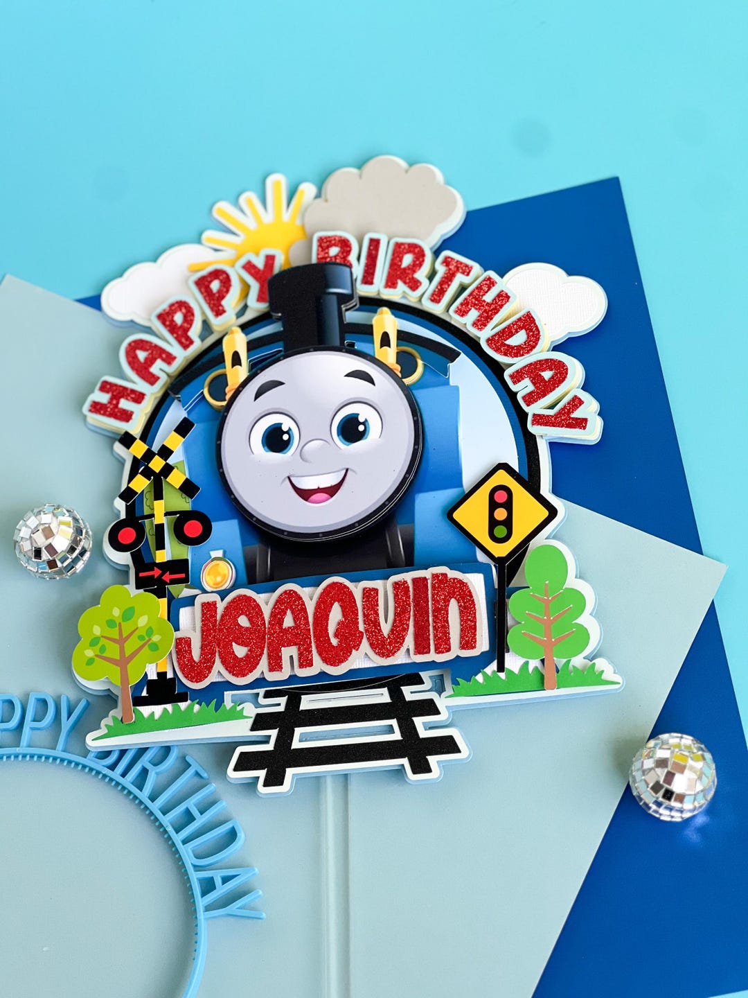 Thomas and Friends Cake Topper, Thomas & Friends Party Decoration ...