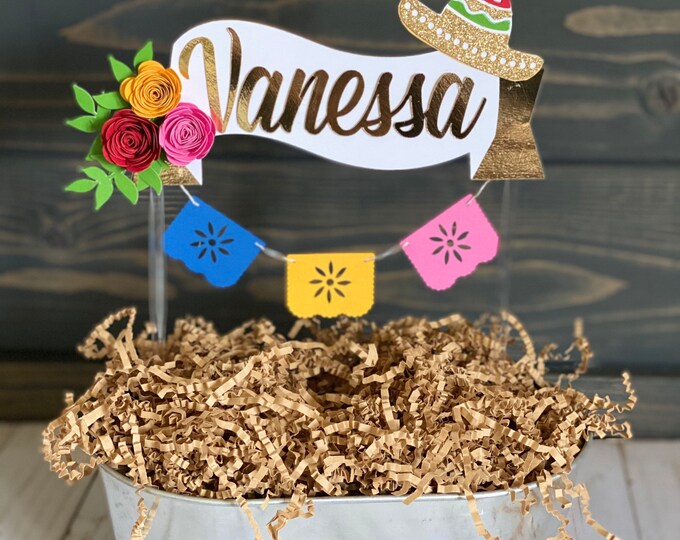 Fiesta Cake Topper | Coco Cake Topper | Fiesta Decoration | Fiesta ...