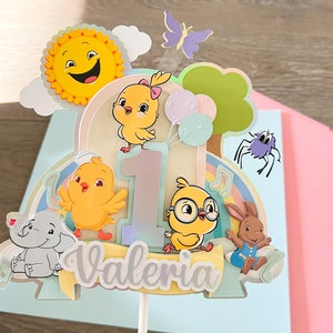 Canticos Cake Topper / Canticos Birthday / Canticos 1st Birthday ...