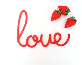 Wire Script Sign - Etsy