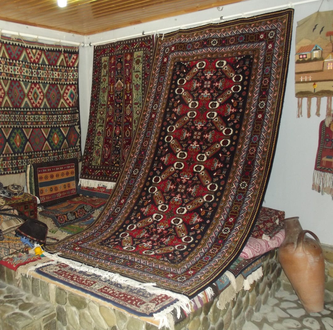 The Azerbaijani Rug is a Traditional Handmade Textile of - Etsy