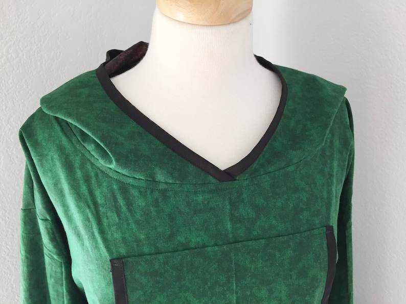 Green Women Kuspuk Adult Kuspuk Simple Kuspuk - Etsy