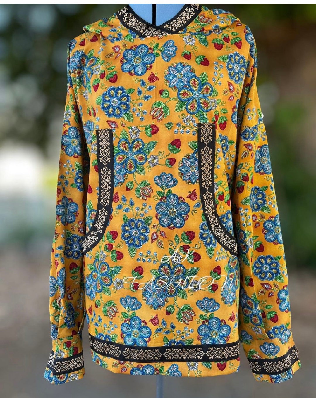 Floral in Yellow Kuspuk Alaska Kuspuk Dress/jacket Batiks Kuspuk - Etsy