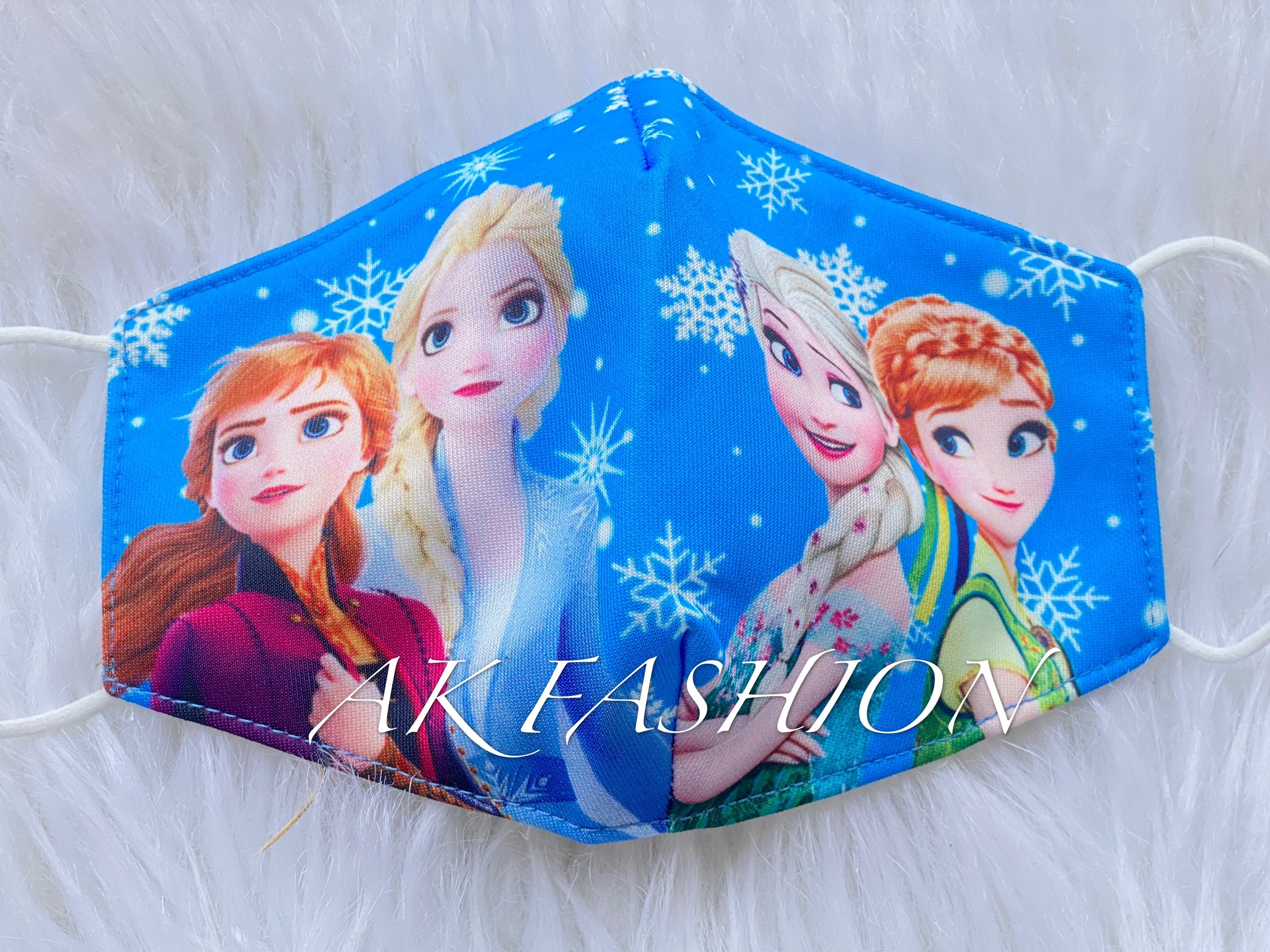 Frozen Mask Anna Mask Elsa Mask Disney Masks Adjust Mouth Mask | Etsy