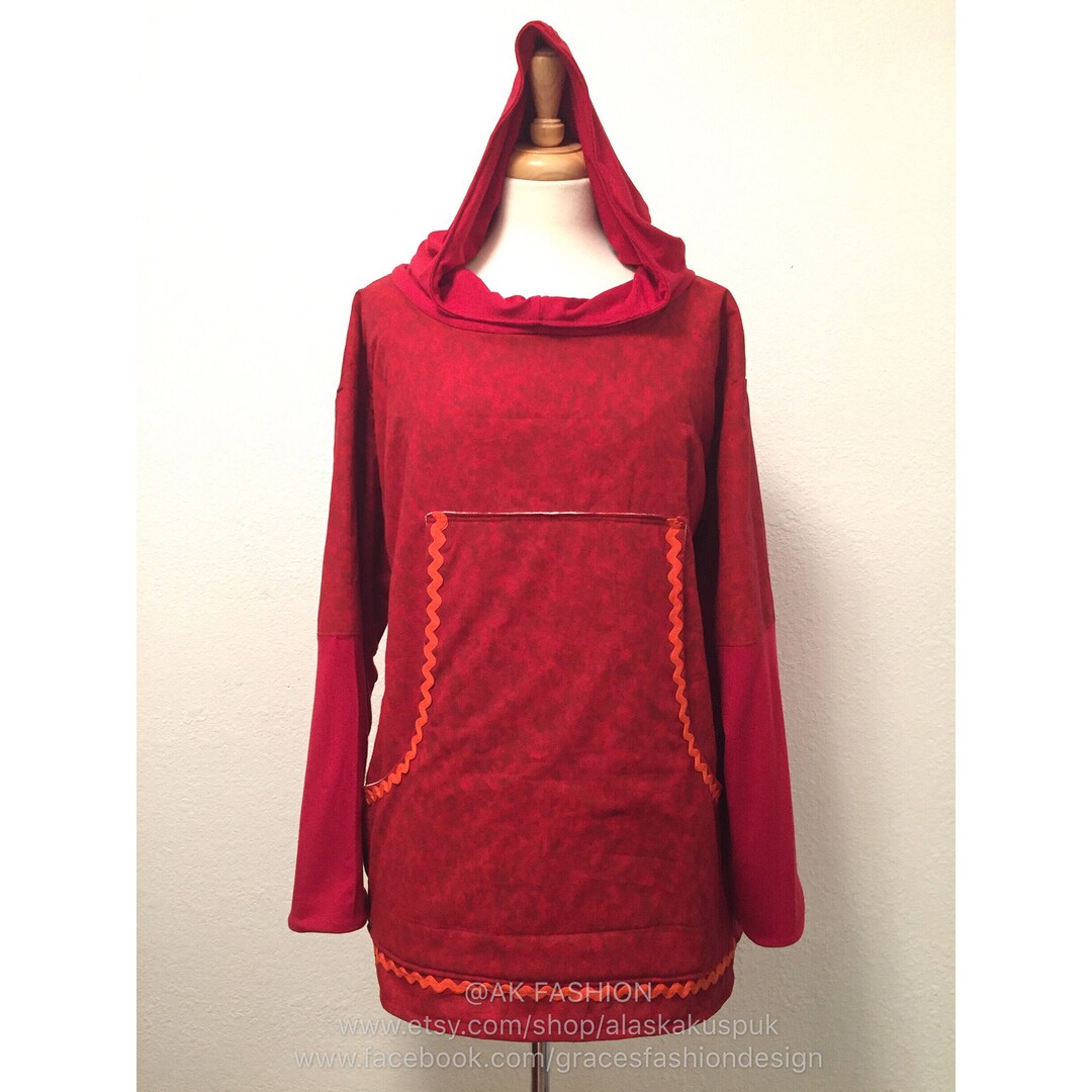 Women Kuspuks Adult Kuspuk Alaska Kuspuk Cowl Neck Knit Sleeve - Etsy