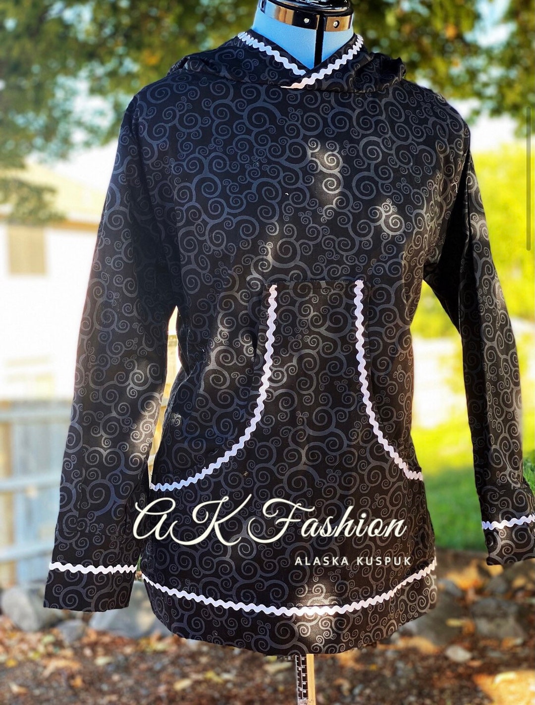 Women Kuspuk Adult Kuspuk Alaska Kuspuk Dress/jacket Black - Etsy