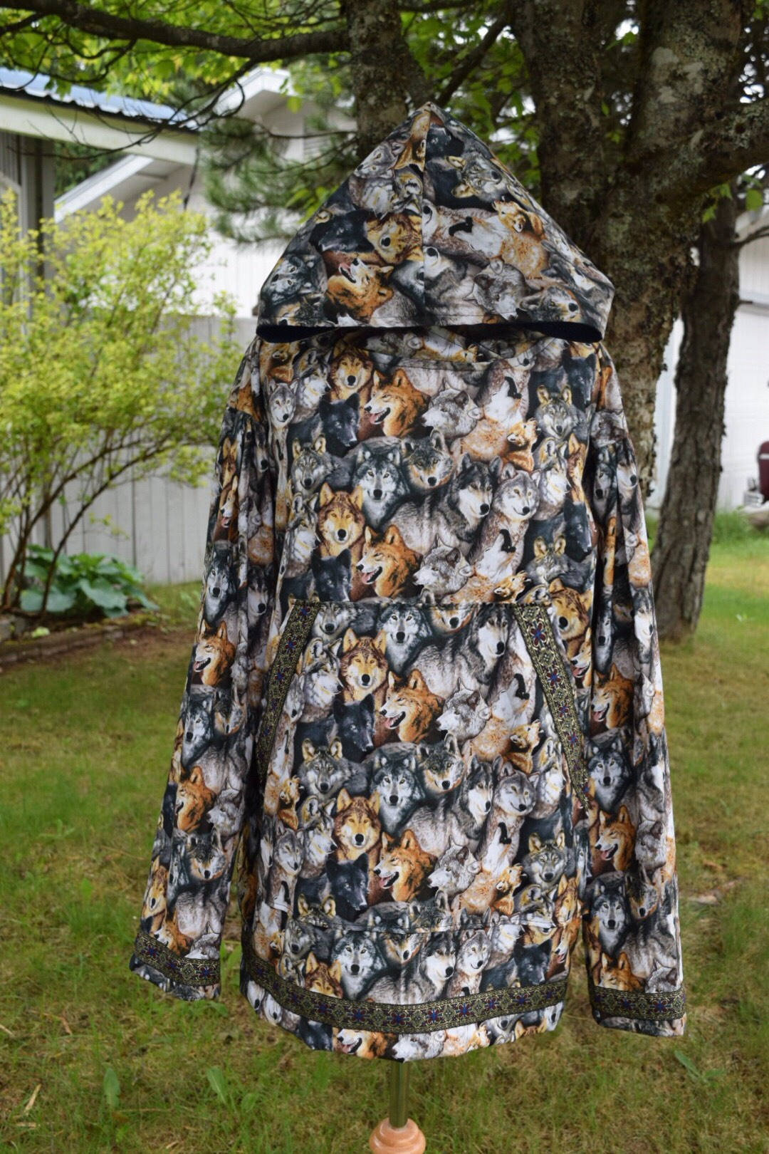 Men Kuspuk Wolf Kuspuk Jacket Alaska Kuspuks - Etsy