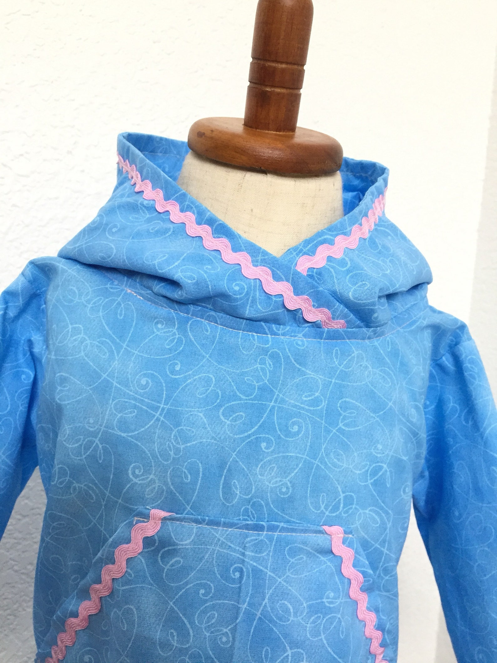 Essentials Swirl Blue Alaska Kuspuk Children's Kuspuk - Etsy